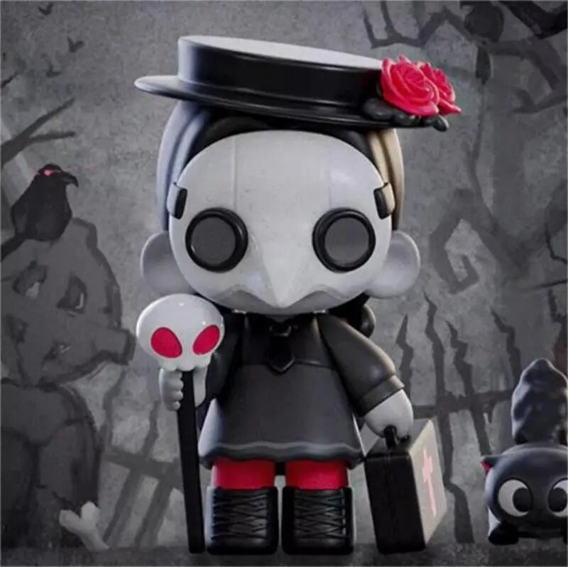 Фигурки Kasa Not A Villain Series Luo Jiujiu слепая коробка, Черный, Унисекс