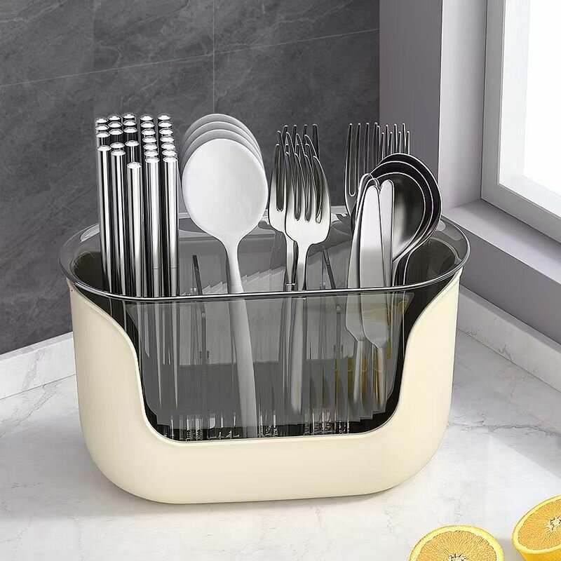 Подставка для столовых приборов , с отделениями, 24см x 11 см x 15,2 см