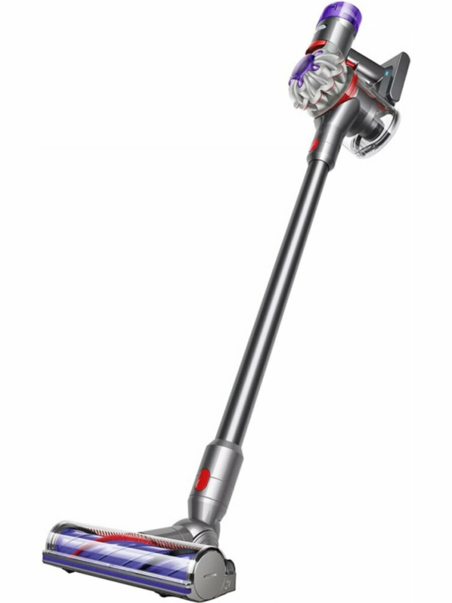 Пылесос Dyson V8, 115 аВт, сухая уборка, Silver/Nickel