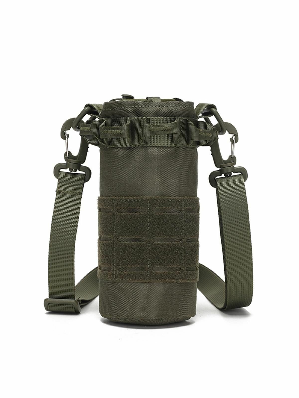 Фляга спортивная, Открытый поясной подвесной камуфляжный держатель для стакана воды-армейский зеленый