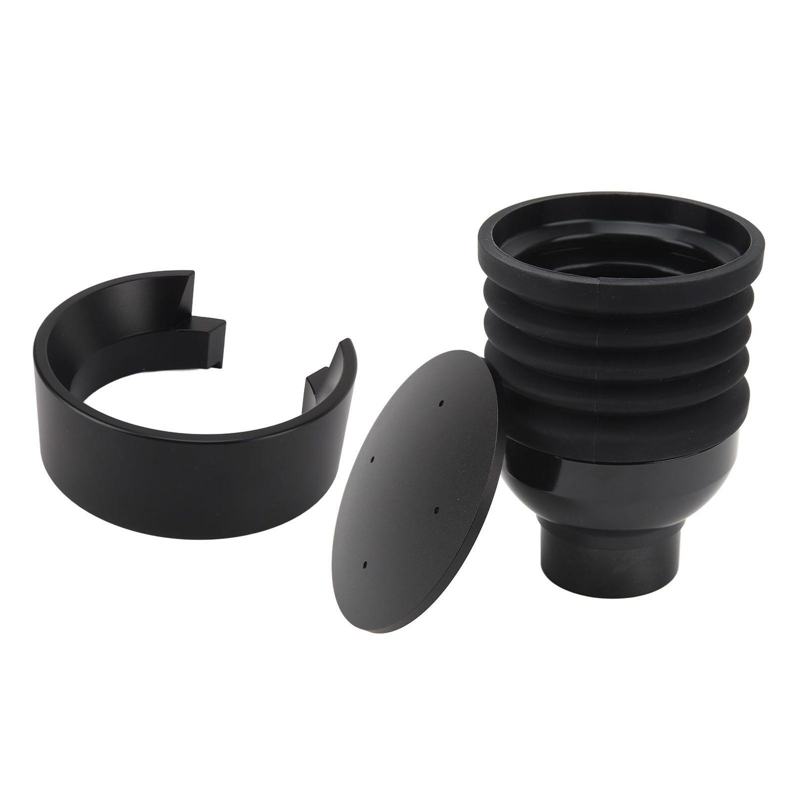 Кофемолка Single Dose Hopper для кофемолки MMG 2 в 1 с бункером для зерен и силиконовым мехом 58мм черного цвета