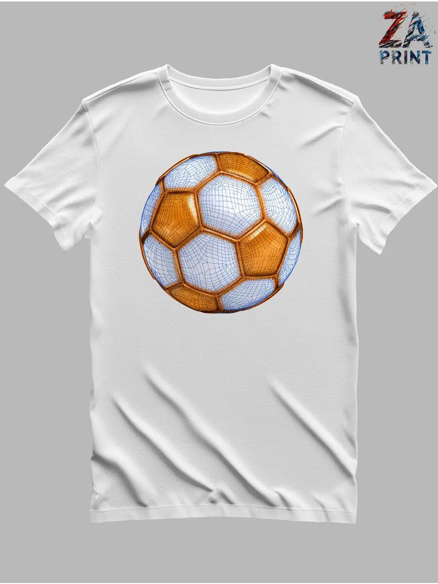 Футболка футбольный мяч