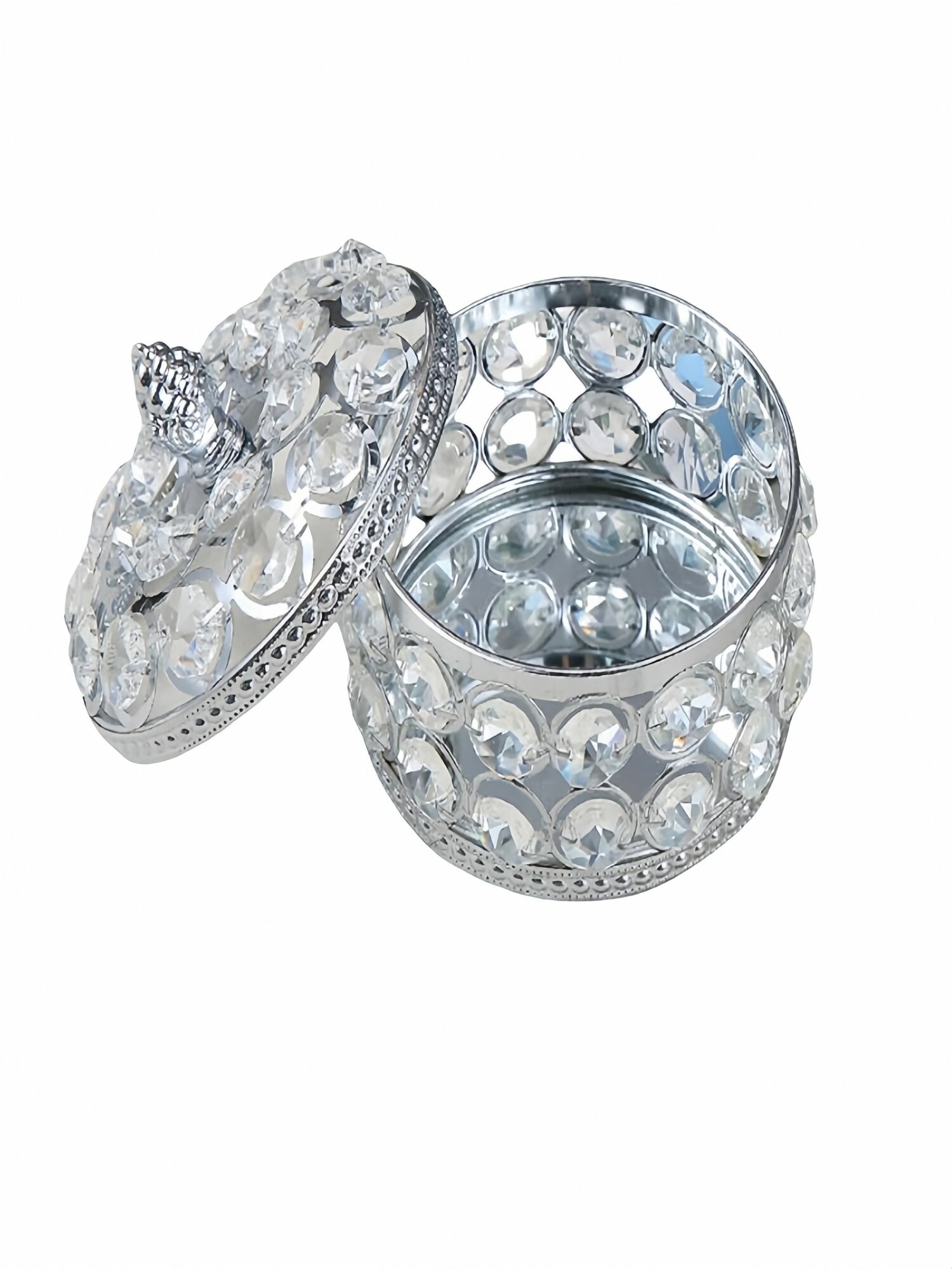 Коробка ювелирных изделий европейского стиля светлая роскошная кристаллическая, коробка ювелирных изделий файла ожерелья кольца