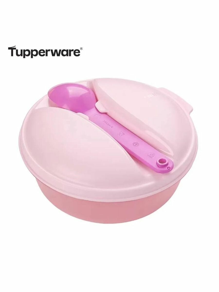 Контейнер " Снэк" 630 мл с ложкой Tupperware
