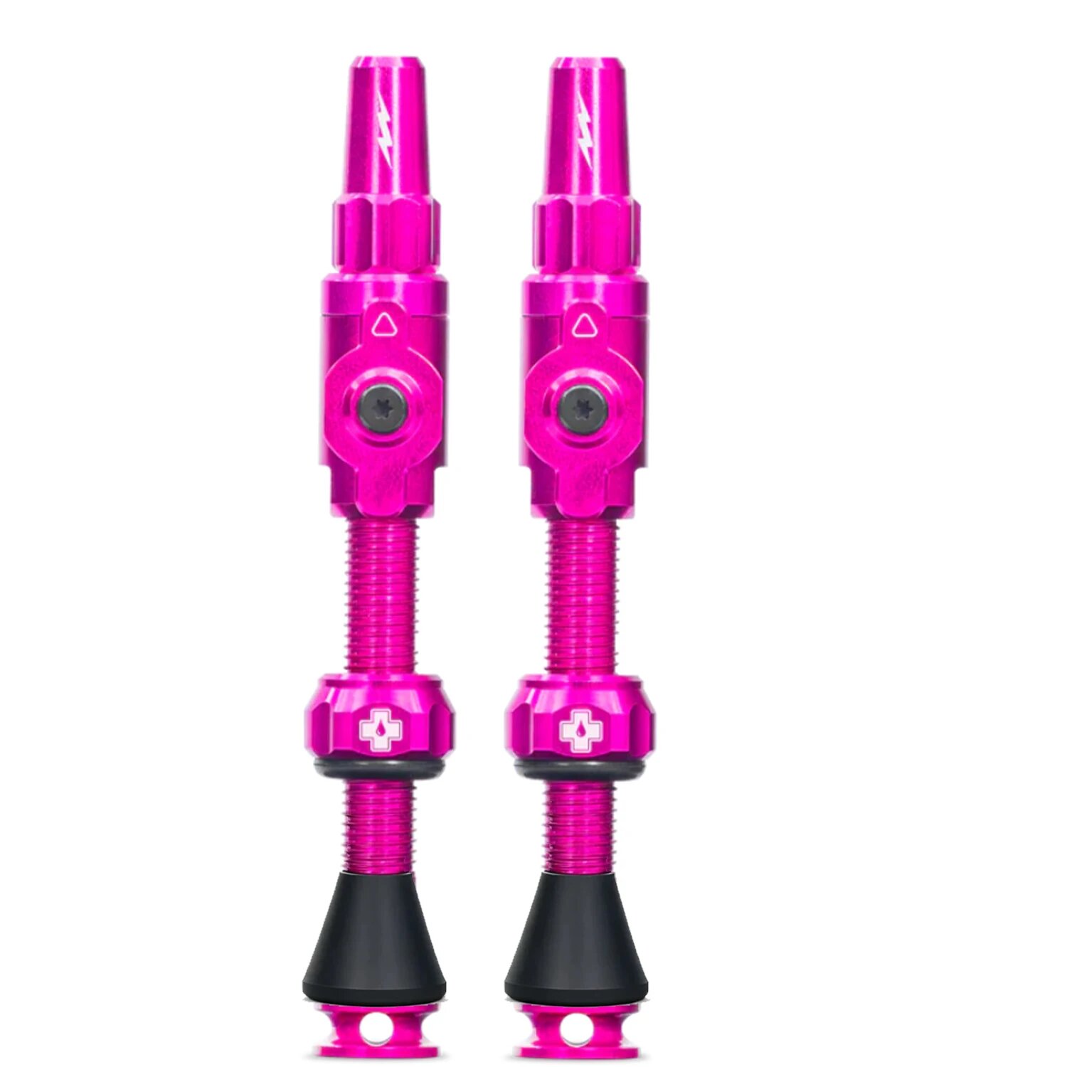 Muc-off Вакуумные клапаны для шин, розовый, 45 мм (пара)