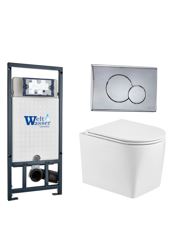 WeltWasser Комплект MARBERG 507 + NESENBACH 004 GL-WT + MAR 507 RD-CR WeltWasser