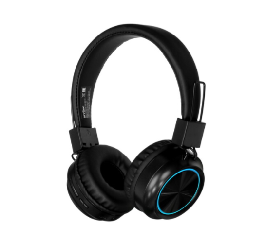 Беспроводные наушники Aceline BT-212, накладные, Bluetooth 5.0, с микрофоном, черные