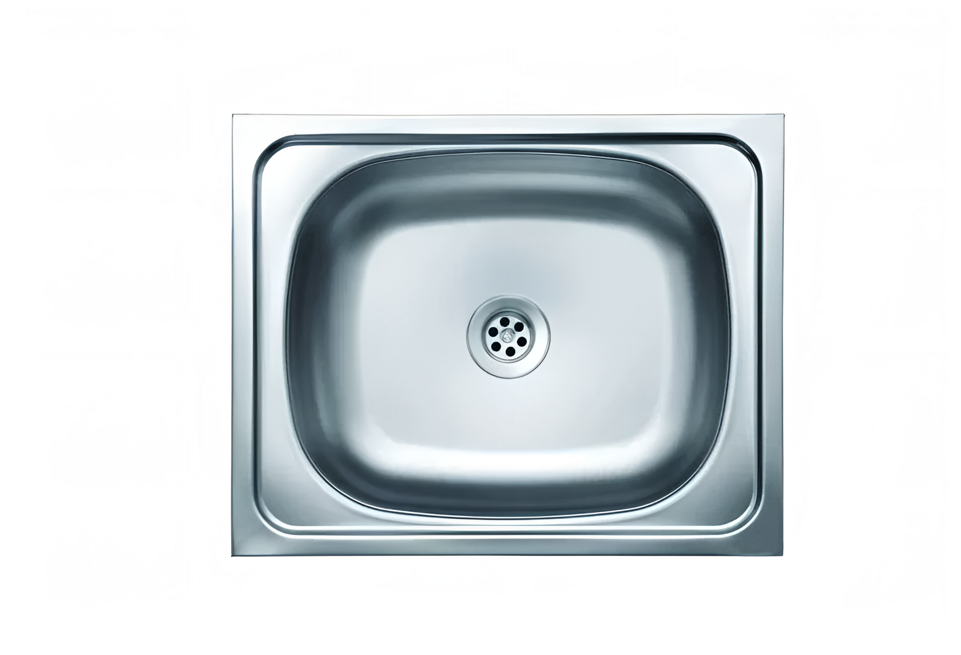 Мойка нерж. 400х500х150 (0,4 мм) EC-405 врезная, без отверстия, без сифона