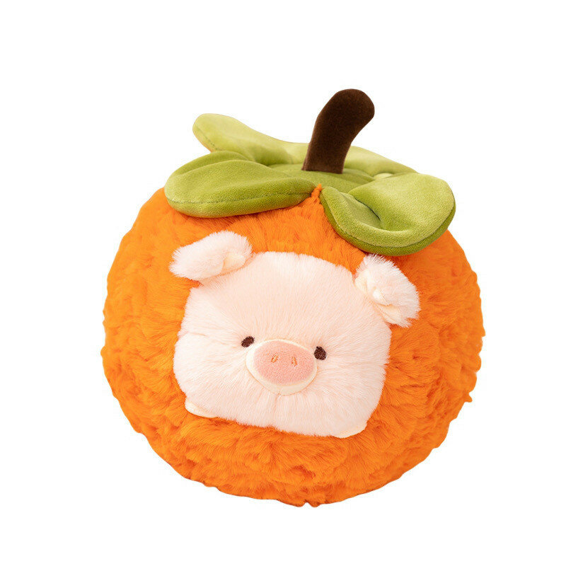 Pig plush doll short plush animal toy for kids playroom decor
