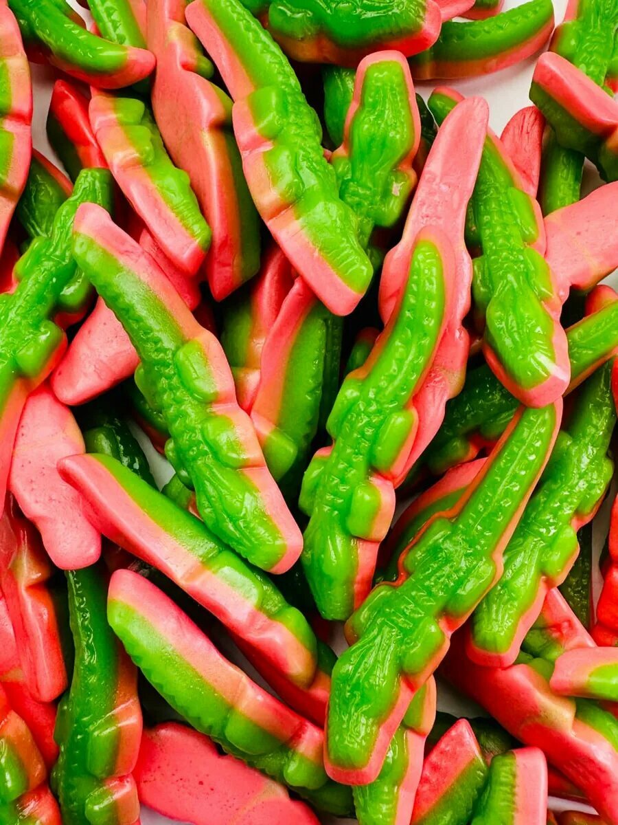 Мармелад жевательный, китайские конфеты, Крокодилы 1кг