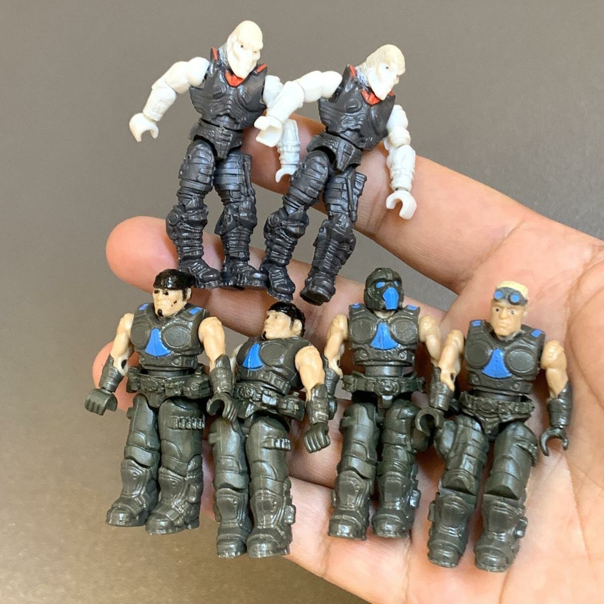 Lot Gears Of War Mega Bloks Halo Meccano Centaur Contruction Warrior Building Blocks Brick Game Action Figures Toy Kids
