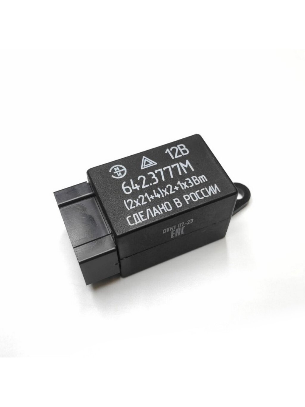 Реле поворотов 2104, 2106, 2121, 1111, для а/м ГАЗ, УАЗ (4-х конт.) "ЭМИ" 642-3777М