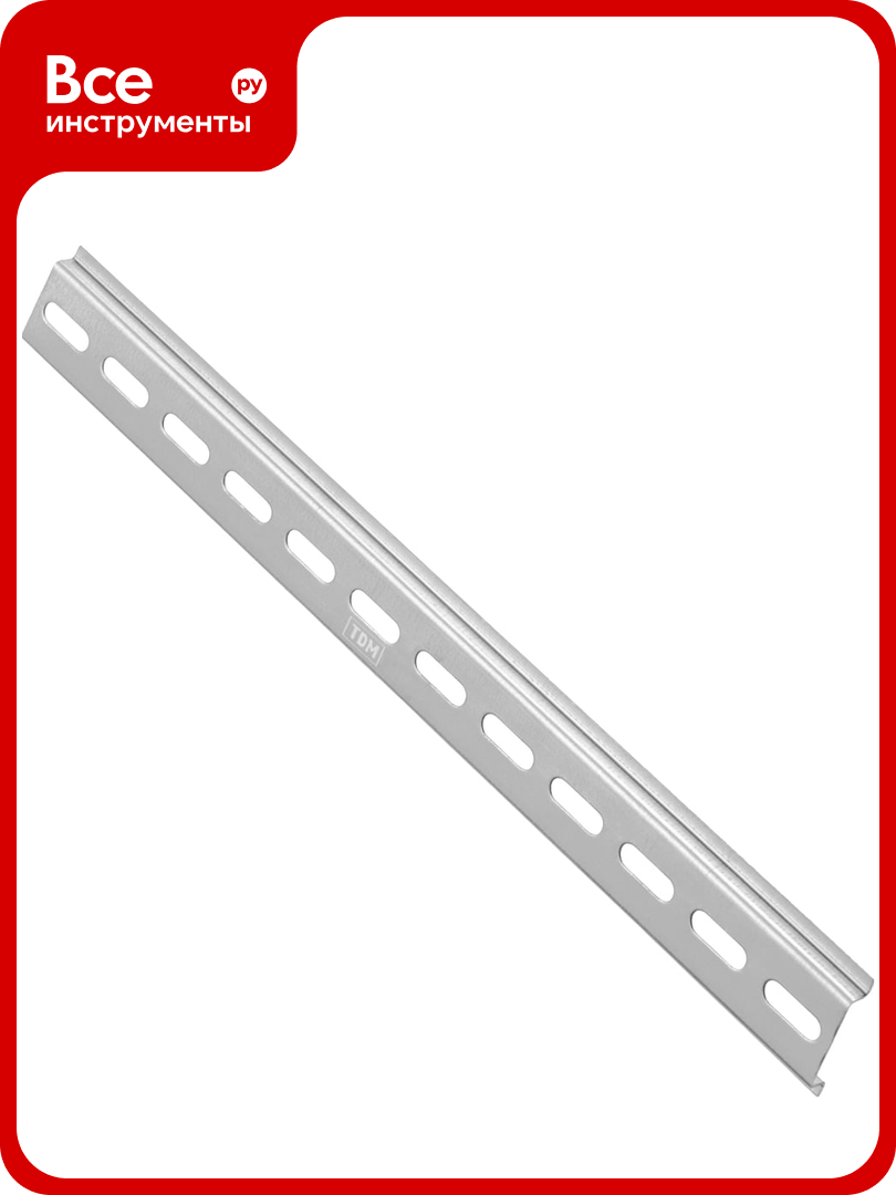 DIN-рейка TDM ELECTRIC (200см) оцинкованная SQ0804-0018, X000d предназначены для установки в корпусах электрощитов
