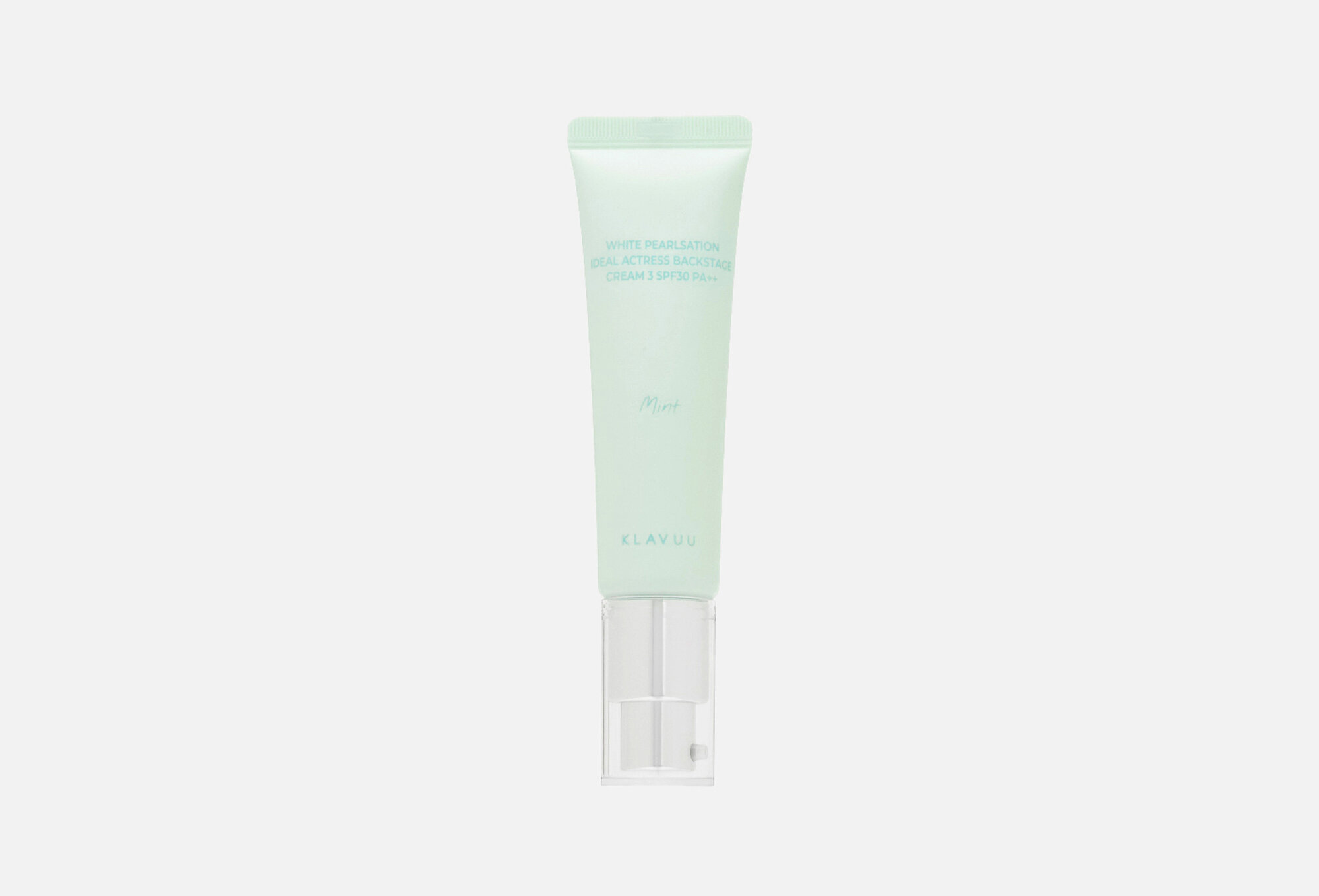 Крем для лица SPF 30+/PA++ KLAVUU WHITE PEARLSATION IDEAL ACTRESS BACKSTAGE CREAM 3 Mint 30 мл