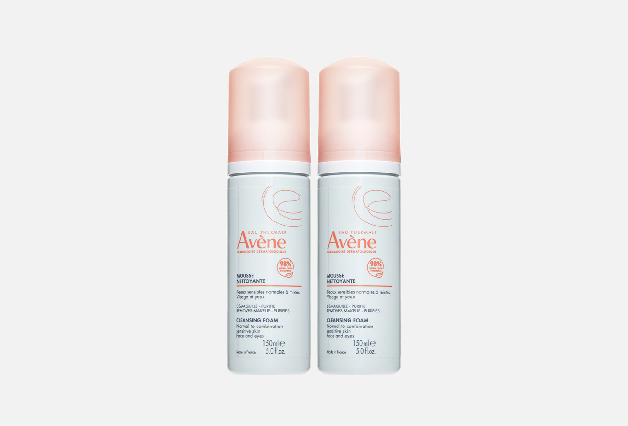 Очищающая пенка для снятия макияжа EAU THERMALE AVENE mousse nettoyante