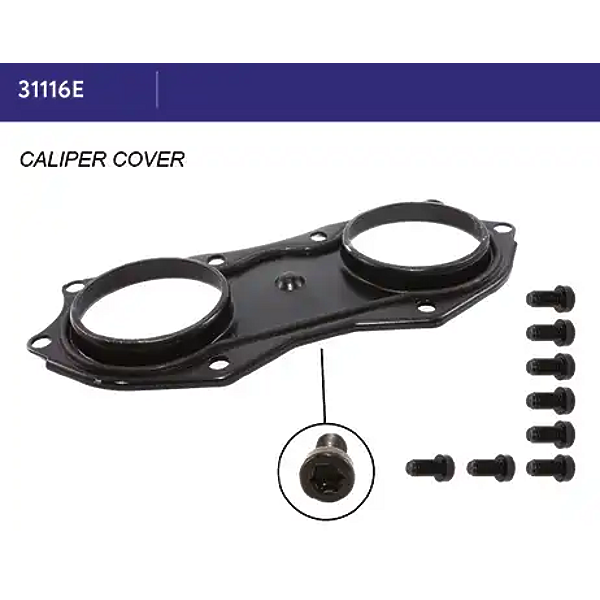 EXOVO 31116E р / к диcкового тормоза крышка суппорта\ knorr