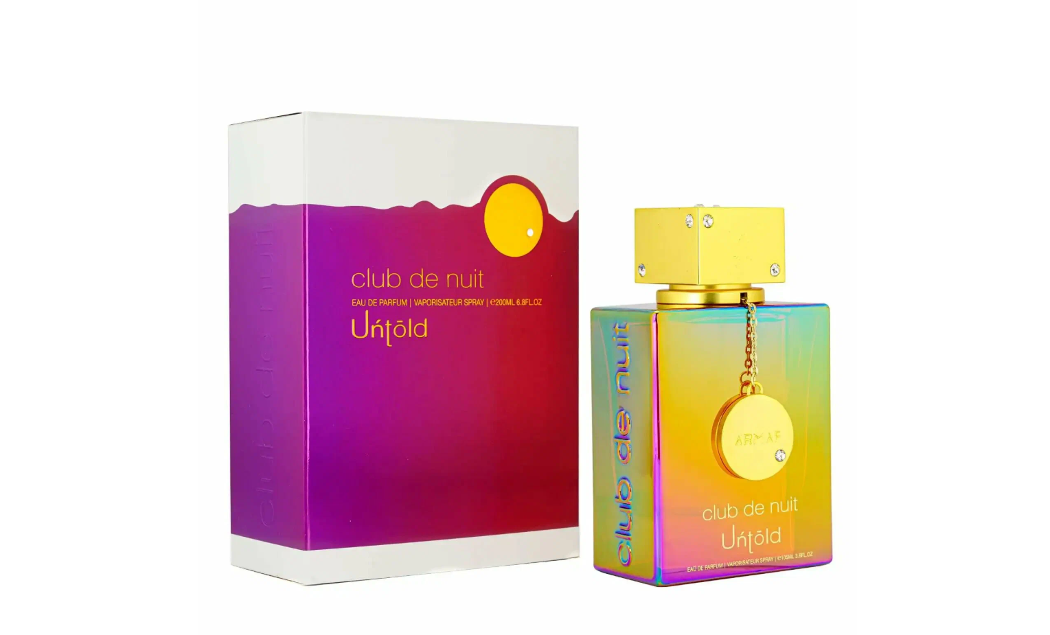 Парфюмерная вода Armaf Club de Nuit Untold 200 мл, древесная, цветочная