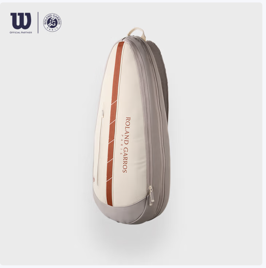 Теннисная Сумка Wilson "ROLAND GARROS 2025 SLING BAG", для 2 ракеток, полиэстер