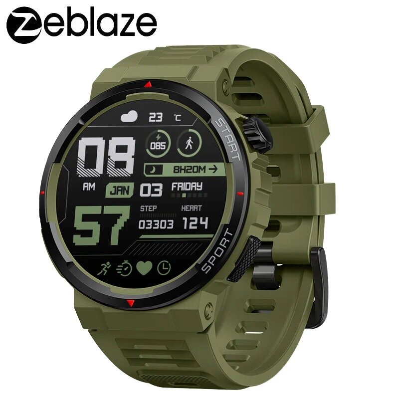 Zeblaze Ares 3 Plus Умные Часы AMOLED HD Smartwatch Фитнес-трекер Bluetooth Для Вызова Смарт-часов