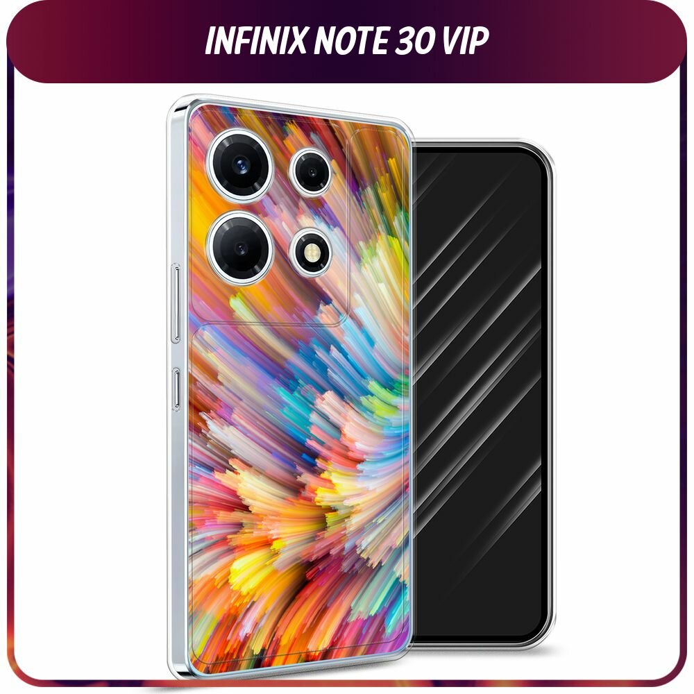 Чехол на Infinix Note 30 VIP / Инфиникс Нот 30 Вип с принтом Абстракция 4