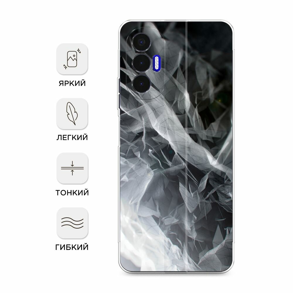 Чехол на Tecno Pova 3 / Текно Пова 3 с принтом "Абстракция 9" — фото 1