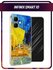 Чехол на Infinix Smart 10 / Инфиникс Смарт 10 с принтом "Ван Гог Желтый дом"