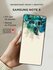 Чехол на Samsung Galaxy Note 8 / Самсунг Галакси Нот 8 с принтом Перья голубого ...