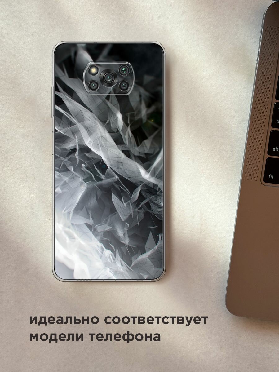Чехол на Xiaomi Poco X3/X3 Pro / Поко X3/X3 Pro с принтом "Абстракция 9" — фото 1