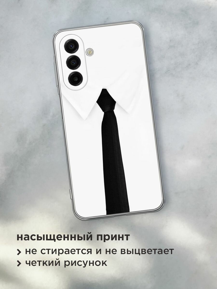 Чехол на Samsung Galaxy A17/A18 / Самсунг А17/А18 с принтом "Галстук" — фото 1