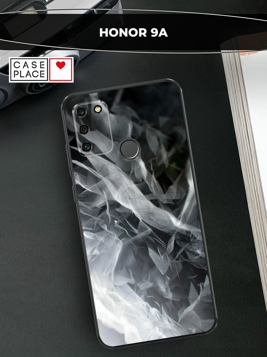 Силиконовый чехол на Honor 9A / Хонор 9А с принтом "Абстракция 9"