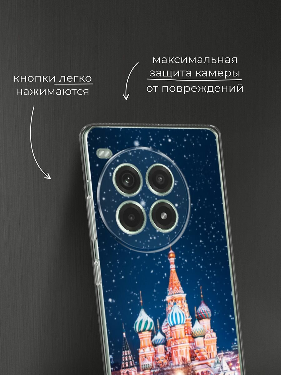 Чехол на OnePlus Ace 3 Pro / Ван Плас Эйс 3 Про с принтом "Москва 1" — фото 1