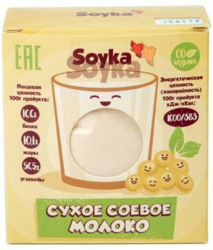 Сухое соевое молоко "Сойка", 300 г