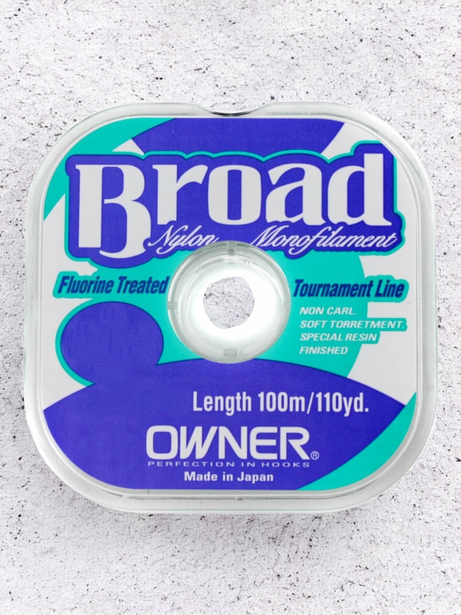 Леска Owner Broad 100 м 0,18 мм 3,1 кг монофильная Natural Clear