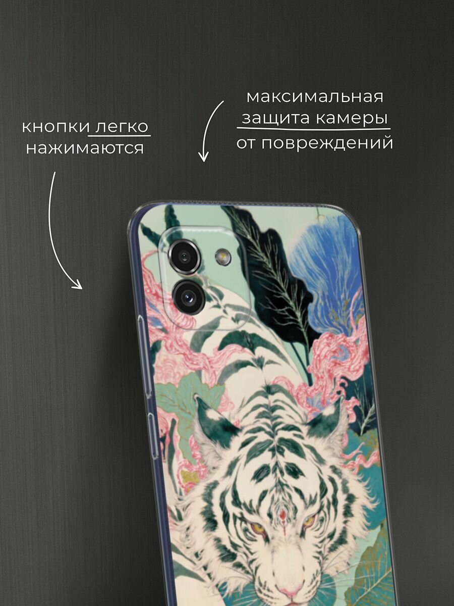 Чехол на Samsung Galaxy A03 / Самсунг Галакси А03 с принтом "Охотник" — фото 1