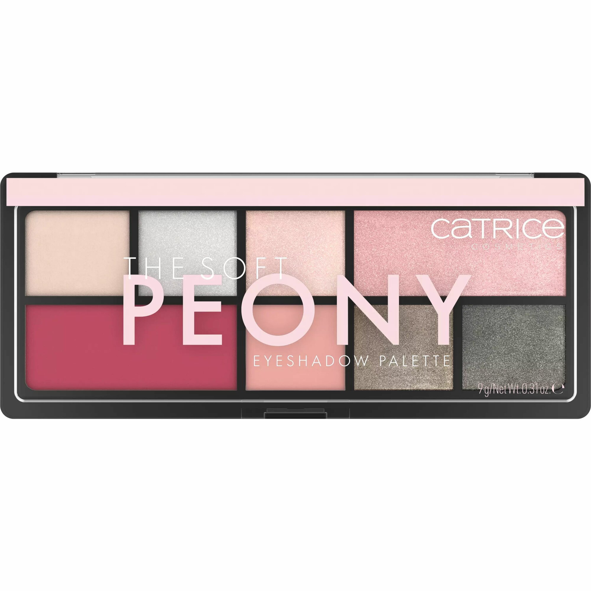 Замечательная палетка Теней для Век CATRICE (Катрис) The Soft Peony Eyeshadow Palette - Soft Peony (Нежный Пион)