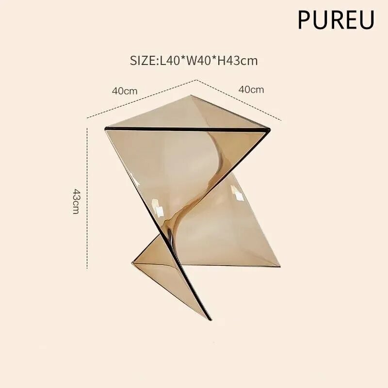 PUREU Приставной столик, 40х40х43 см
