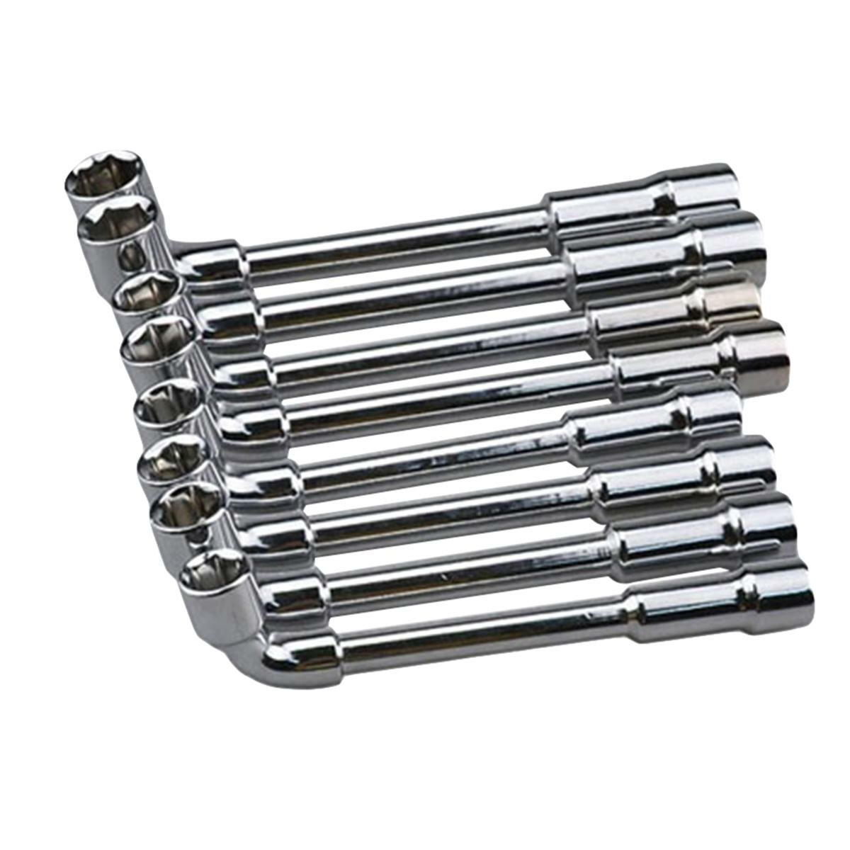 HelloWorld Hardware L-образный трубный ключ 45 стальной двойной угловой инструмент для ремонта перфорации