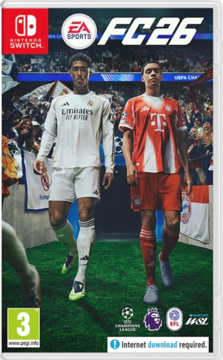 Игра EA Sports FC 26 FIFA 26 для Nintendo Switch (hусские субтитры)