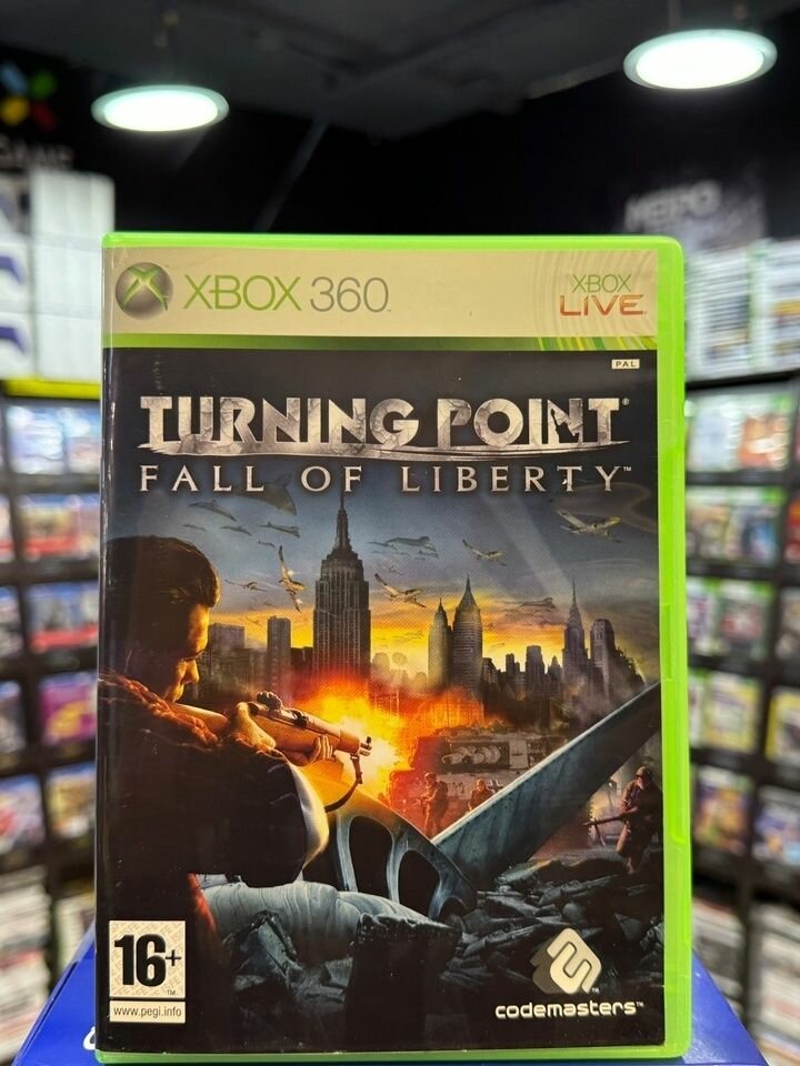 Игра Turning Point Fall of Liberty (Xbox 360) (Box)