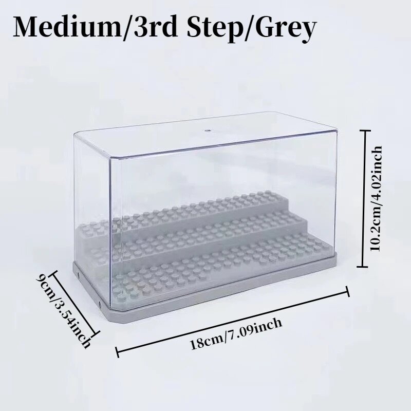 Контейнер для Lego Medium 3-Tier Grey, серый