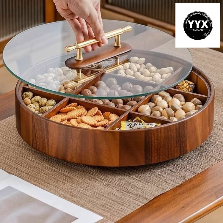 Менажница с крышкой для сухофруктов, тарелка с разделениями Менажница с крышкой для сухофруктов, тарелка с разделениями