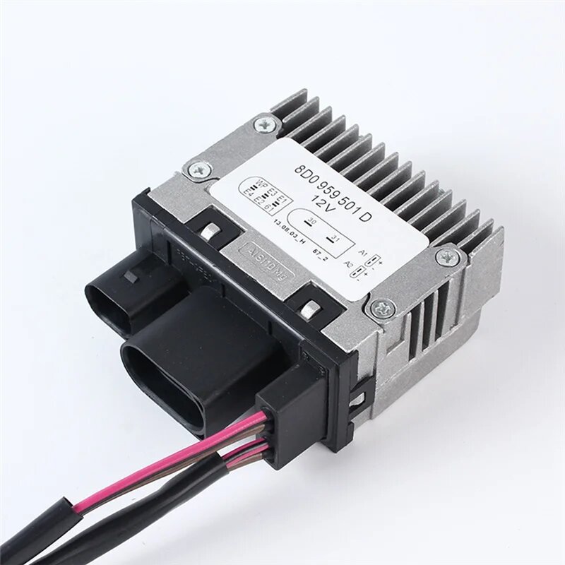 Релейный модуль блока управления охлаждением вентилятора автомобиля, модуль управления скоростью сопротивления вентилятора для A4 A6 S4 1999-2006 8D0959501B, 8D0959501D