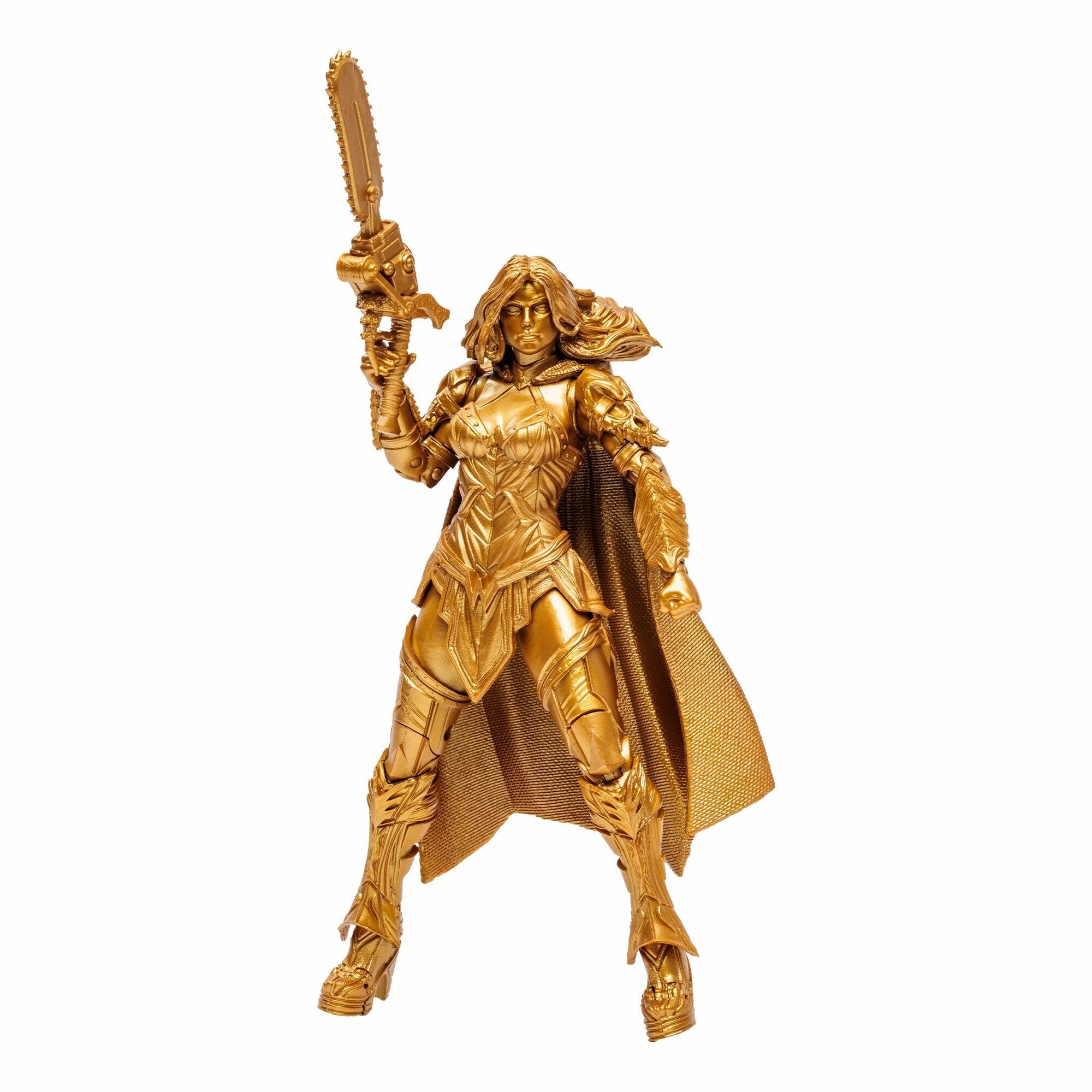 Подвижная фигурка Чудо-Женщина золотой хром McFarlane Toys DC Multiverse Anti-Crisis Wonder Woman