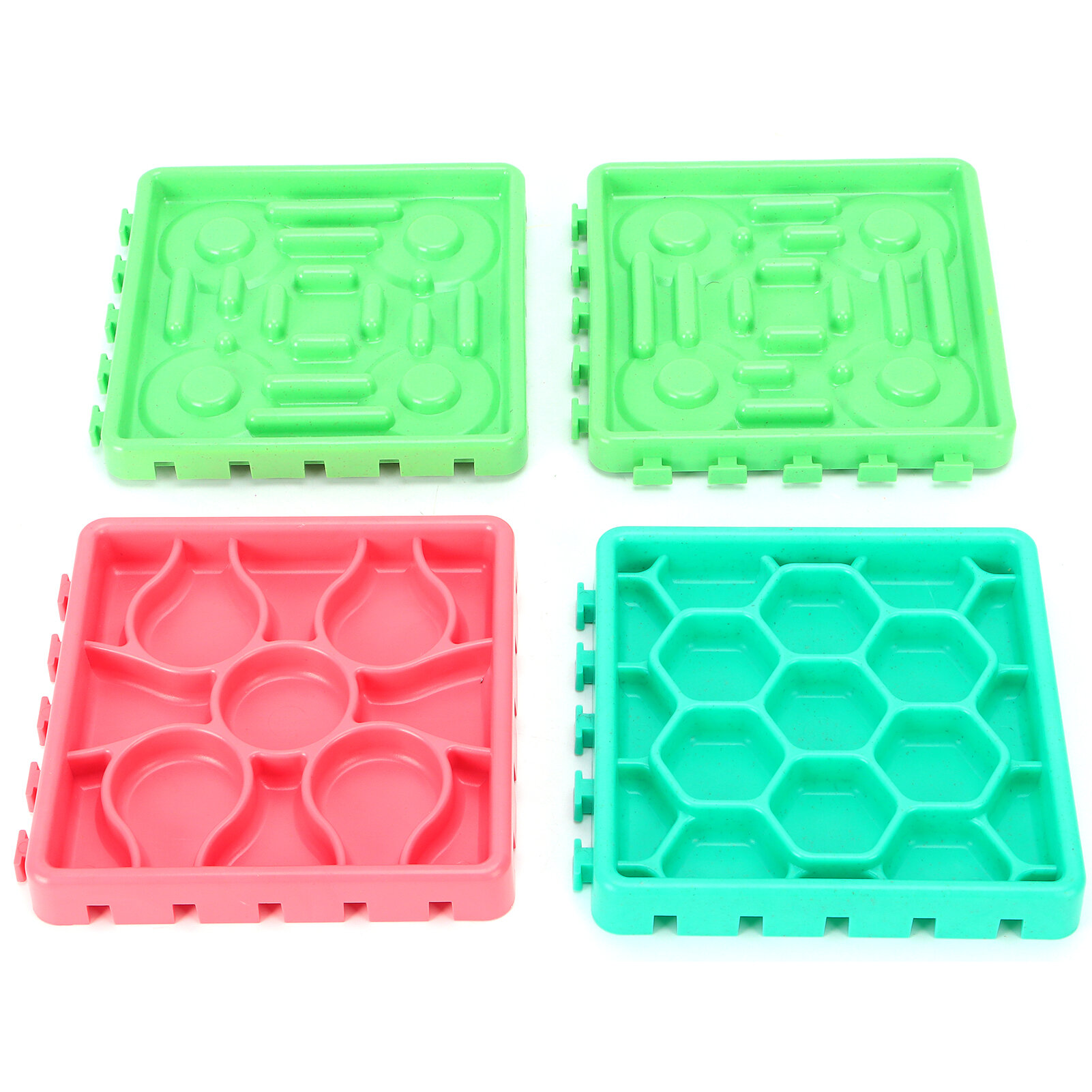Лоток для медленного кормления Pet Slow Food Tray, способствующий поддержанию здоровья зубов у собак и кошек