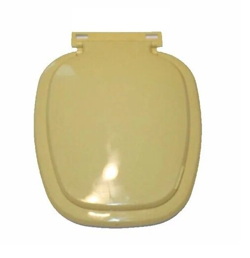 Сиденье для унитаза прямое бежевое