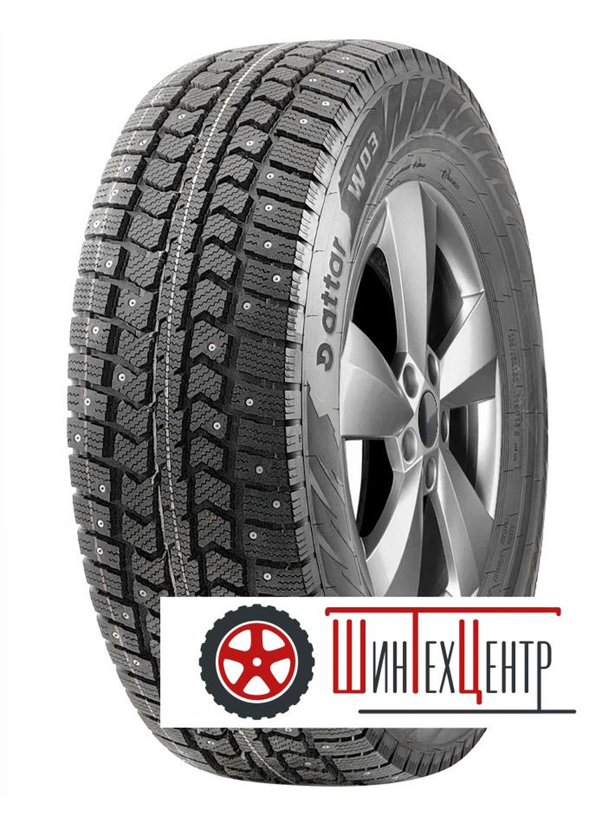 Шины Attar 225/70 R15C W03 112/110R Шипы Зимняя для любых видов автомобилей