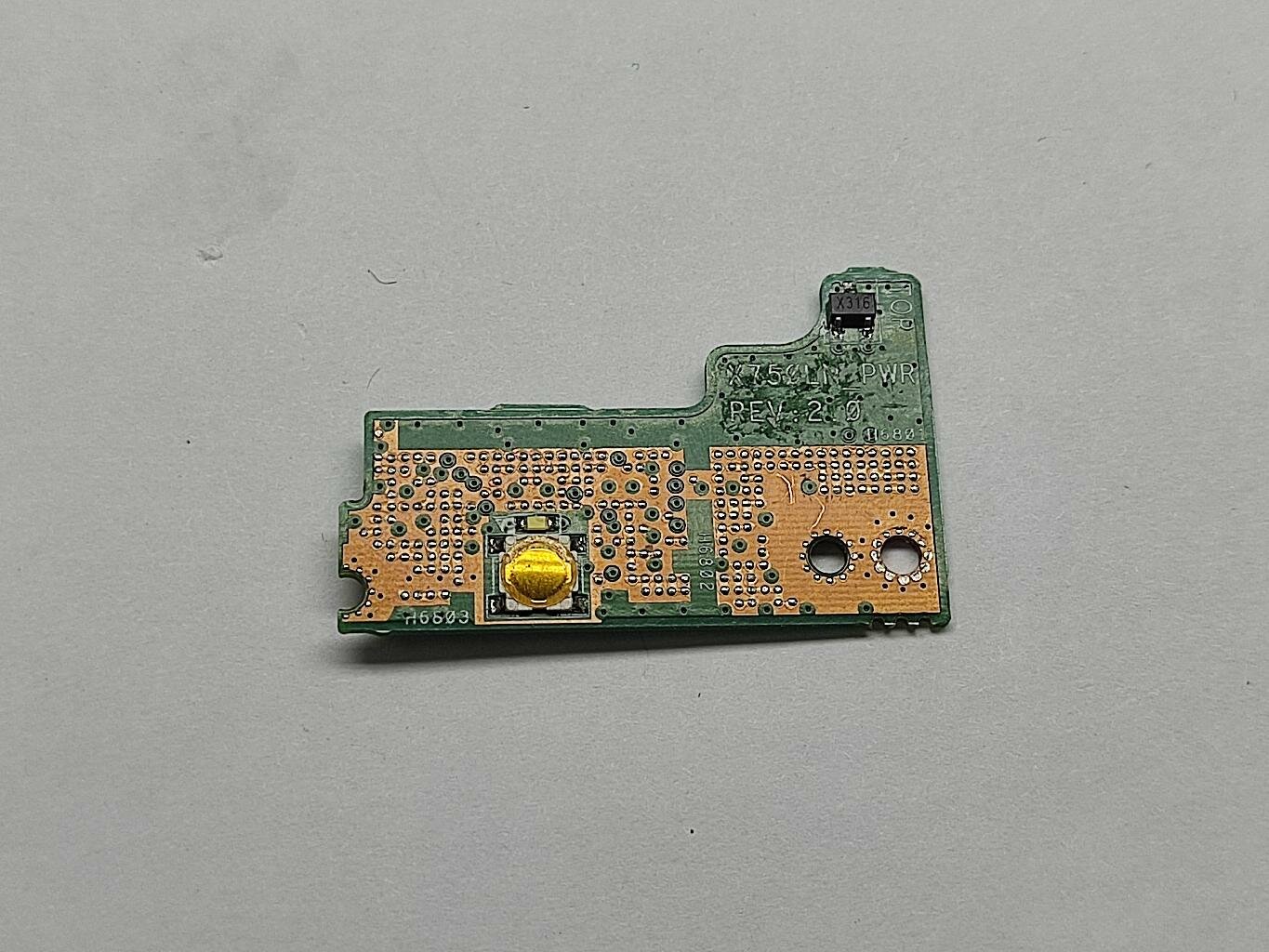 X750LN PWR REV: 2.0 Плата расширения Asus X750LB