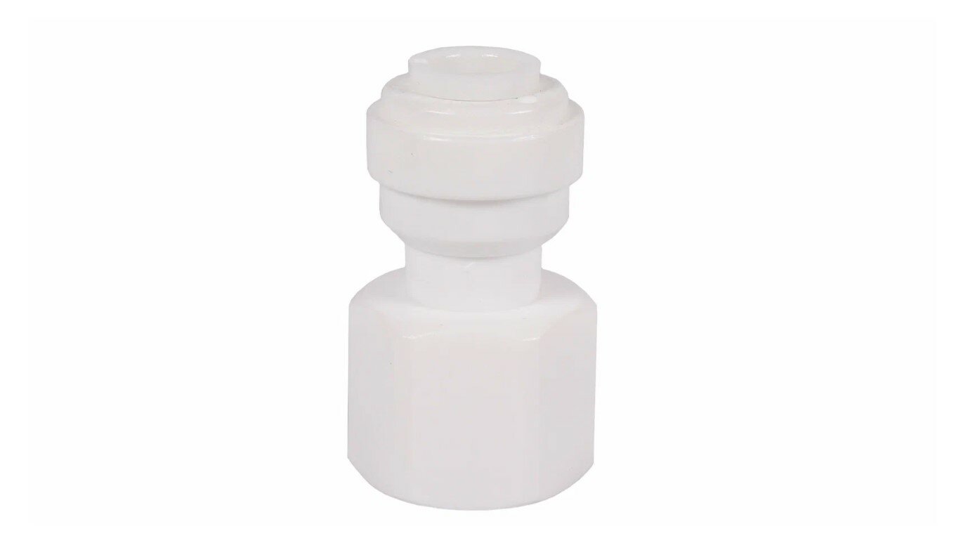 Фитинг Гейзер, для системы "под мойку", прямой, 1/4 дюйма, резьба внутренняя