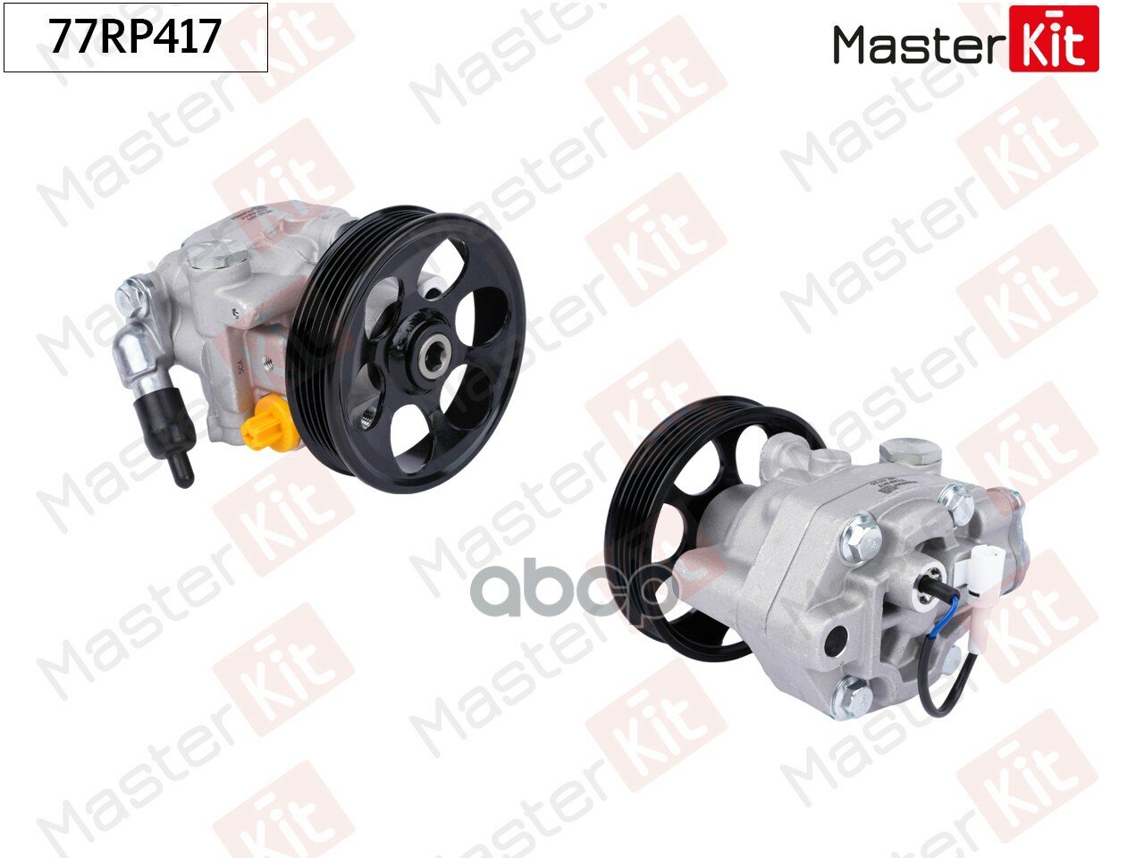 Насос ГУР SUBARU OUTBACK (BP) 03-09/ LEGACU (B13) 03-09/ IMPREZA/WRX (G12) 07- MasterKit арт. 77RP417