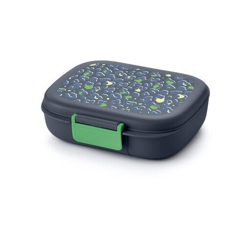 Ланч-бокс Лео 540мл/210мл Tupperware с разделителем черный